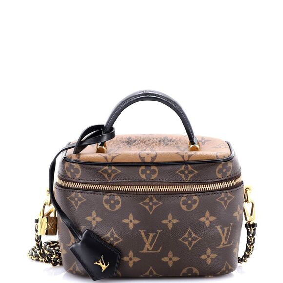 Louis Vuitton | Bags | Louis Vuitton Vanity Handbag Reverse Monogram ...